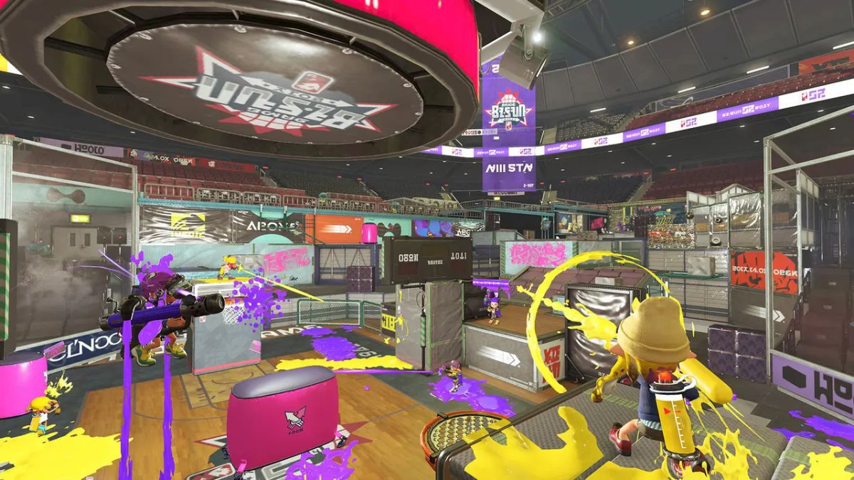 Presentan un nuevo mapa para Splatoon 2 - El Arcadia