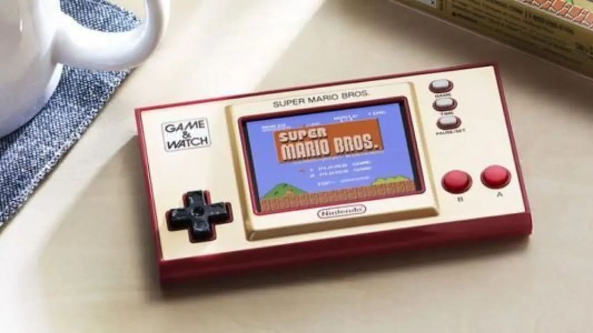 Nintendo lanzará Game & Watch: Super Mario Bros. - El Arcadia